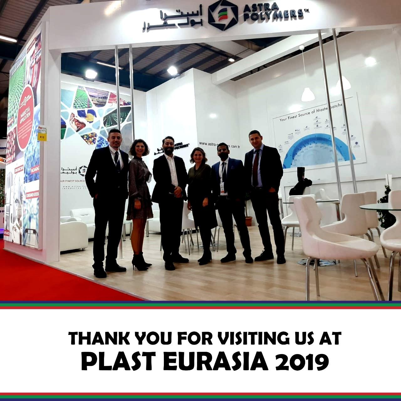 Plast Eurasia 2019 Istanbul – Turkey – Astra PolyMers